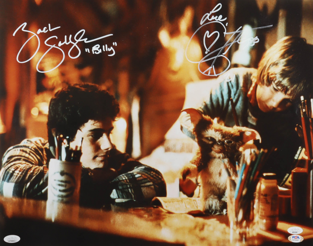 Corey Feldman & Zach Galligan Signed "Gremlins" 16x20 Photo Inscribed ...