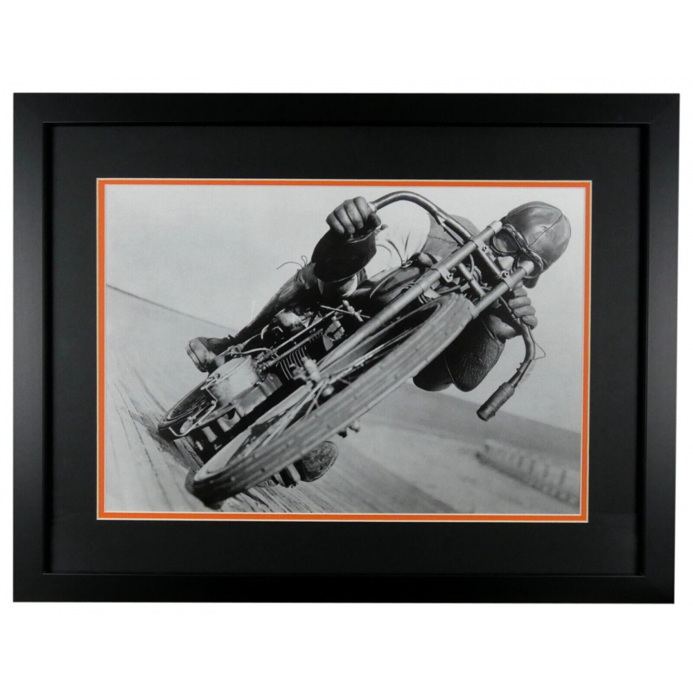 Otto Walker Harley Davidson 20x26 Custom Framed Photo Display ...