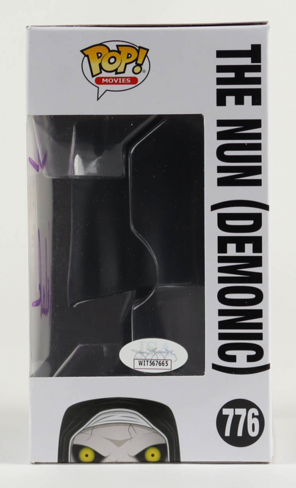 Bonnie Aarons Signed "The Nun" #776 Funko Pop! Vinyl Figure Inscribed ...