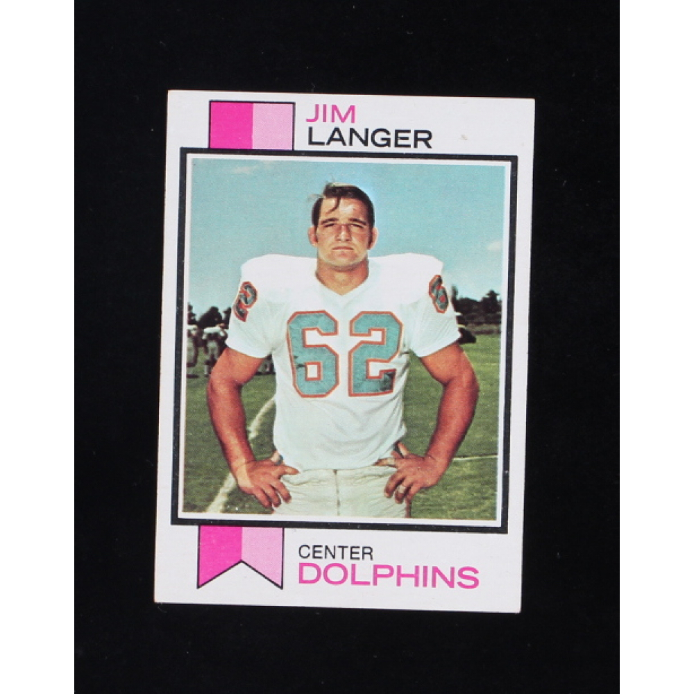 Jim Langer 1973 Topps #341 RC | Pristine Auction