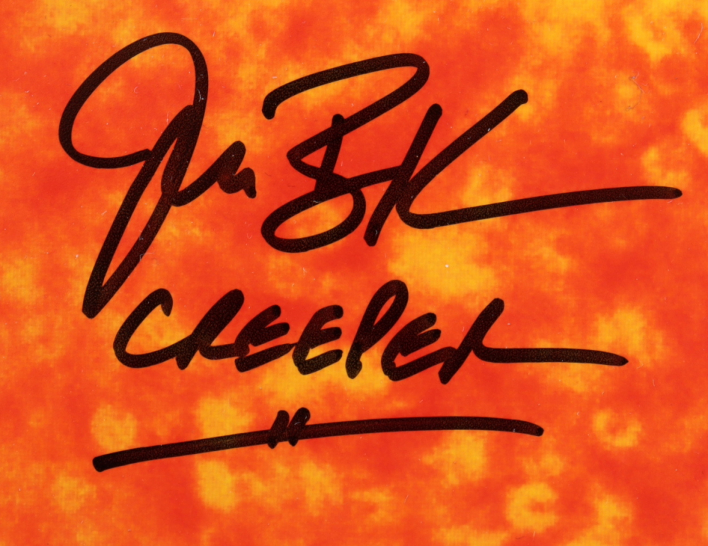 Jonathan Breck Signed "Jeepers Creepers" 11x14 Photo Inscribed "Creeper ...