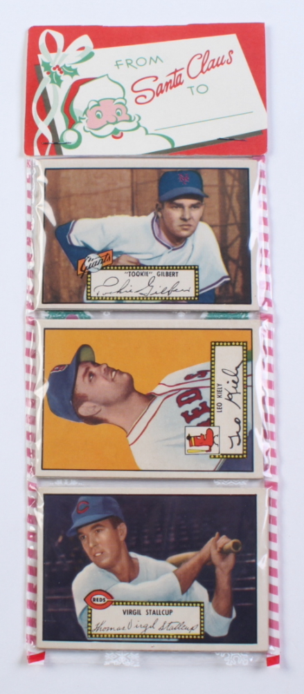 1952 Topps Baseball Christmas Rack Pack with (12) Cards | Pristine Auction
