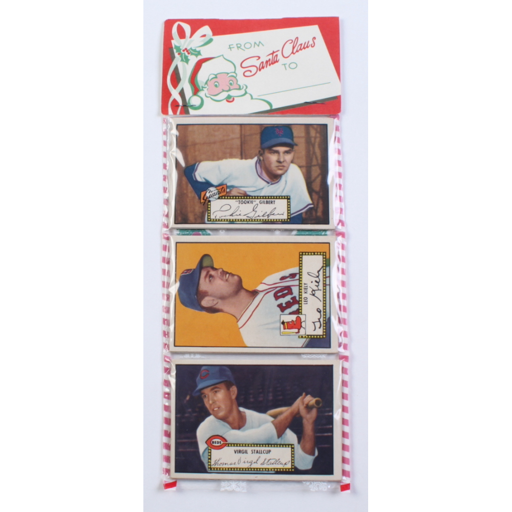 1952 Topps Baseball Christmas Rack Pack with (12) Cards | Pristine Auction
