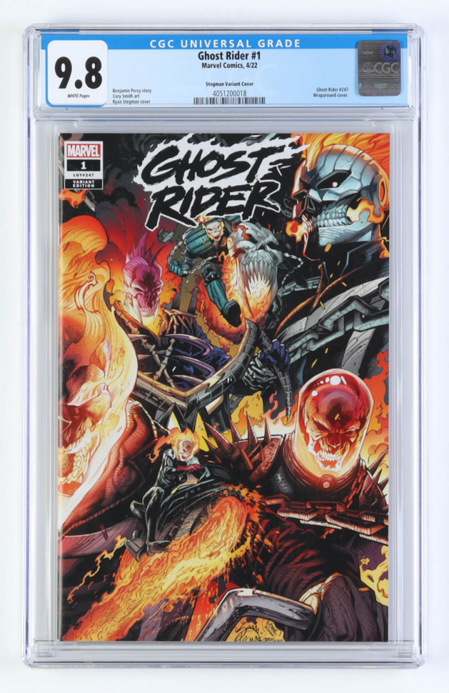 2022 "Ghost Rider" Issue #1 Marvel Comic Book (CGC 9.8) | Pristine Auction