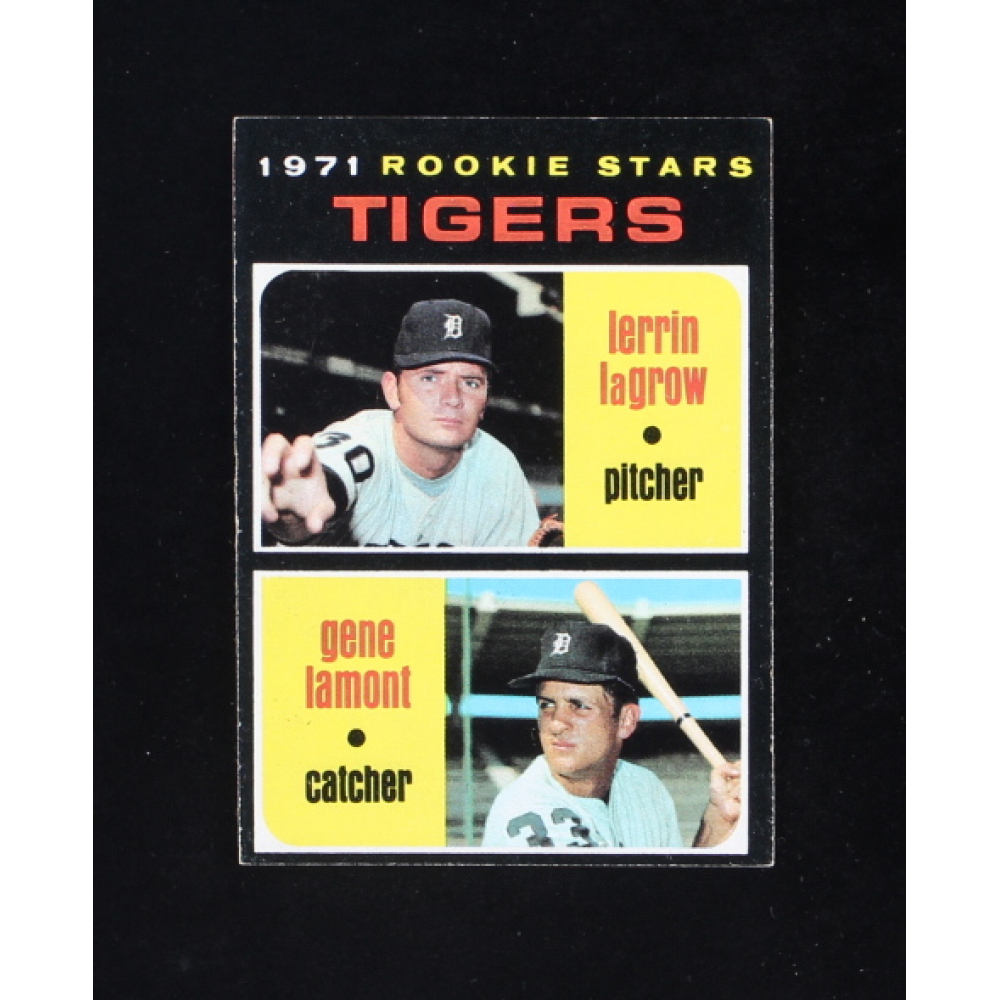 Lerrin LaGrow / Gene Lamont 1971 Topps #39 Rookie Stars RC | Pristine ...