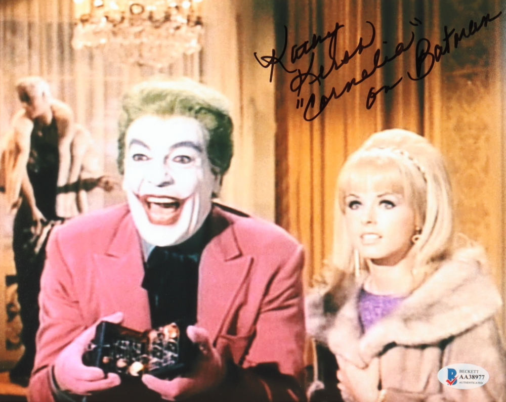 Kathy Kersh Signed "Batman" 8x10 Photo Inscribed "Cornelia on Batman ...