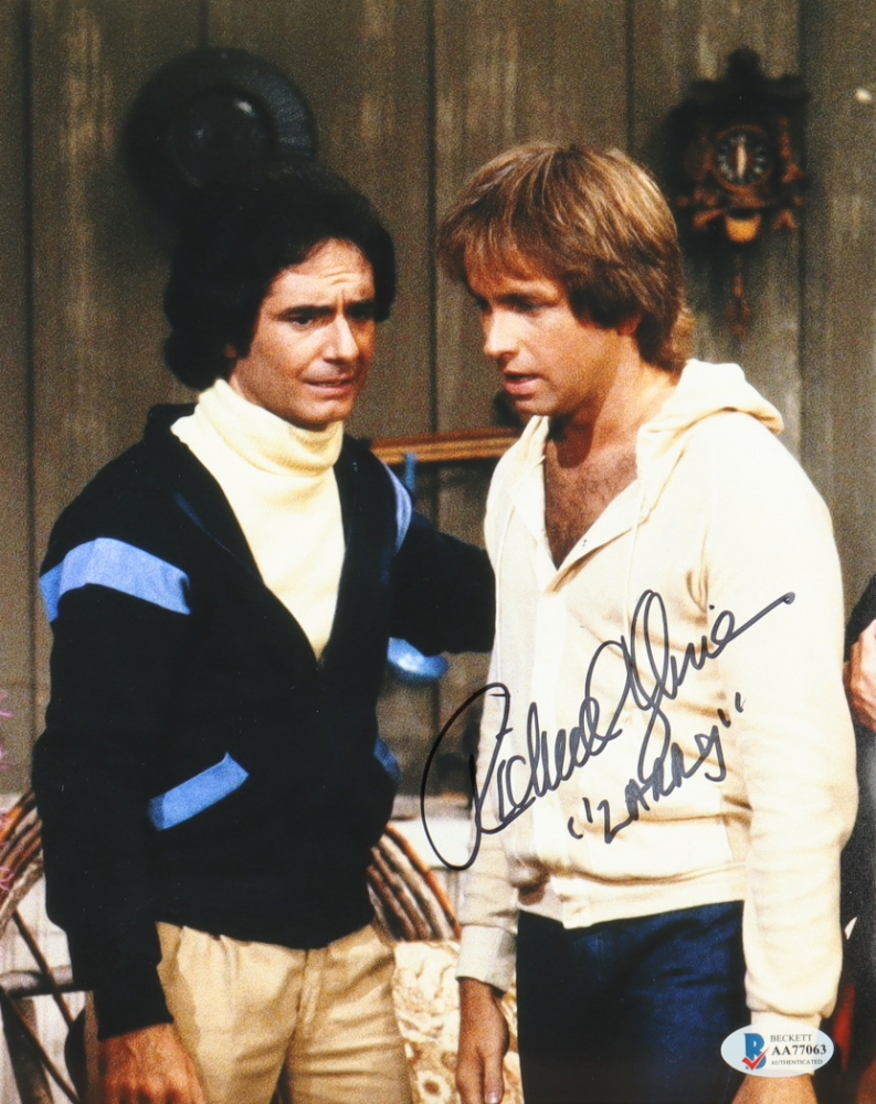Richard Kline Signed "Three's Company" 8x10 Photo Inscribed "Larry ...