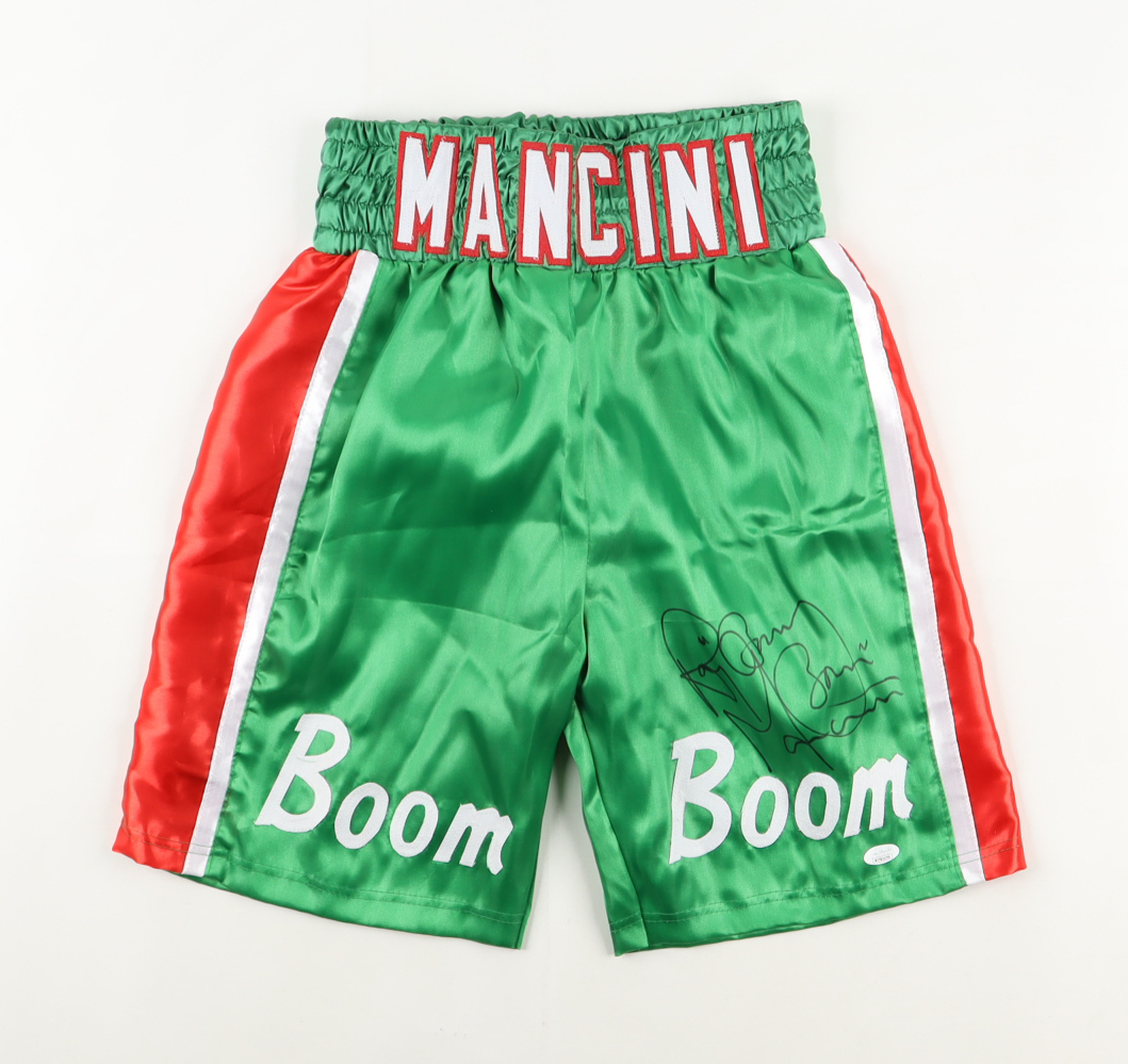 Ray "Boom Boom" Mancini Signed Boxing Trunks (JSA) | Pristine Auction