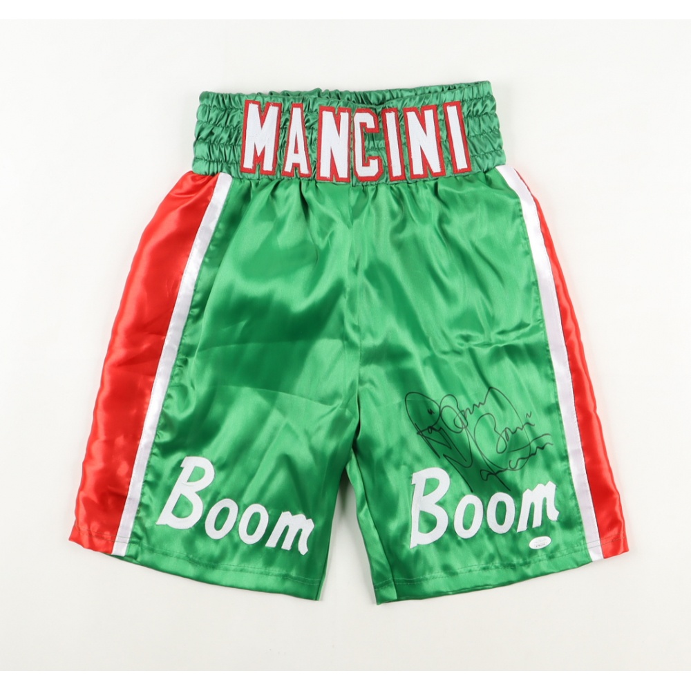 Ray "Boom Boom" Mancini Signed Boxing Trunks (JSA) | Pristine Auction