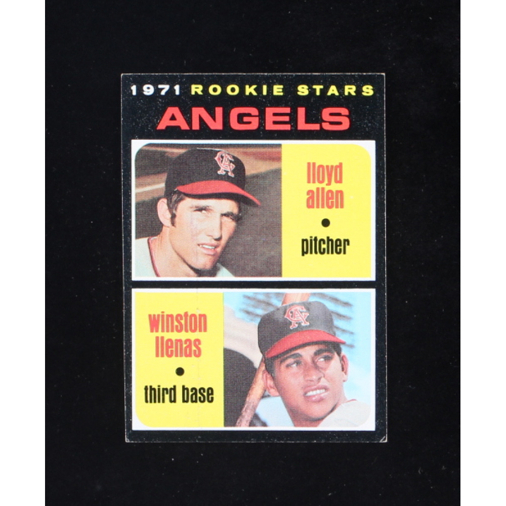Lloyd Allen / Winston Llenas 1971 Topps #152 Rookie Stars RC | Pristine ...