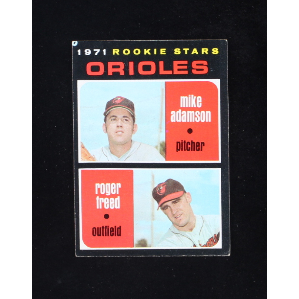 Mike Adamson / Roger Freed 1971 Topps #362 Rookie Stars | Pristine Auction