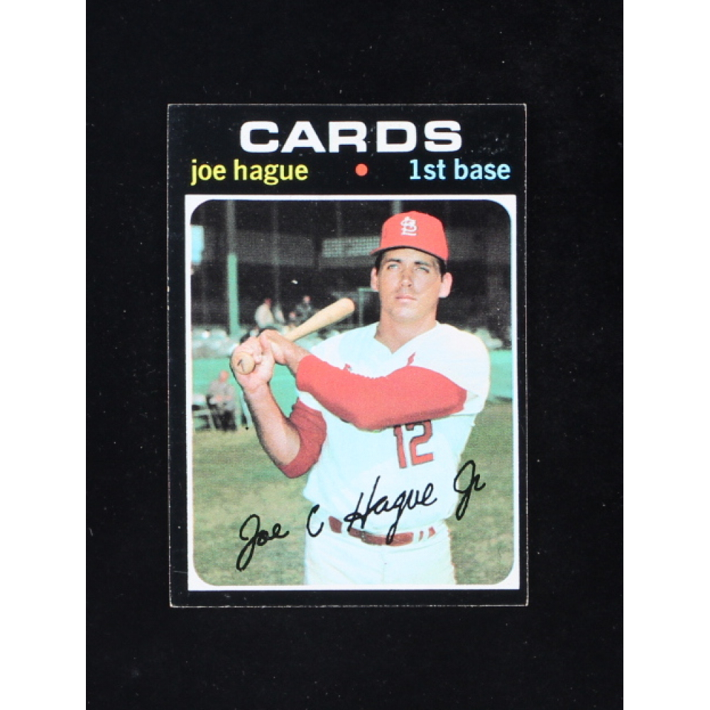 Joe Hague 1971 Topps #96 | Pristine Auction