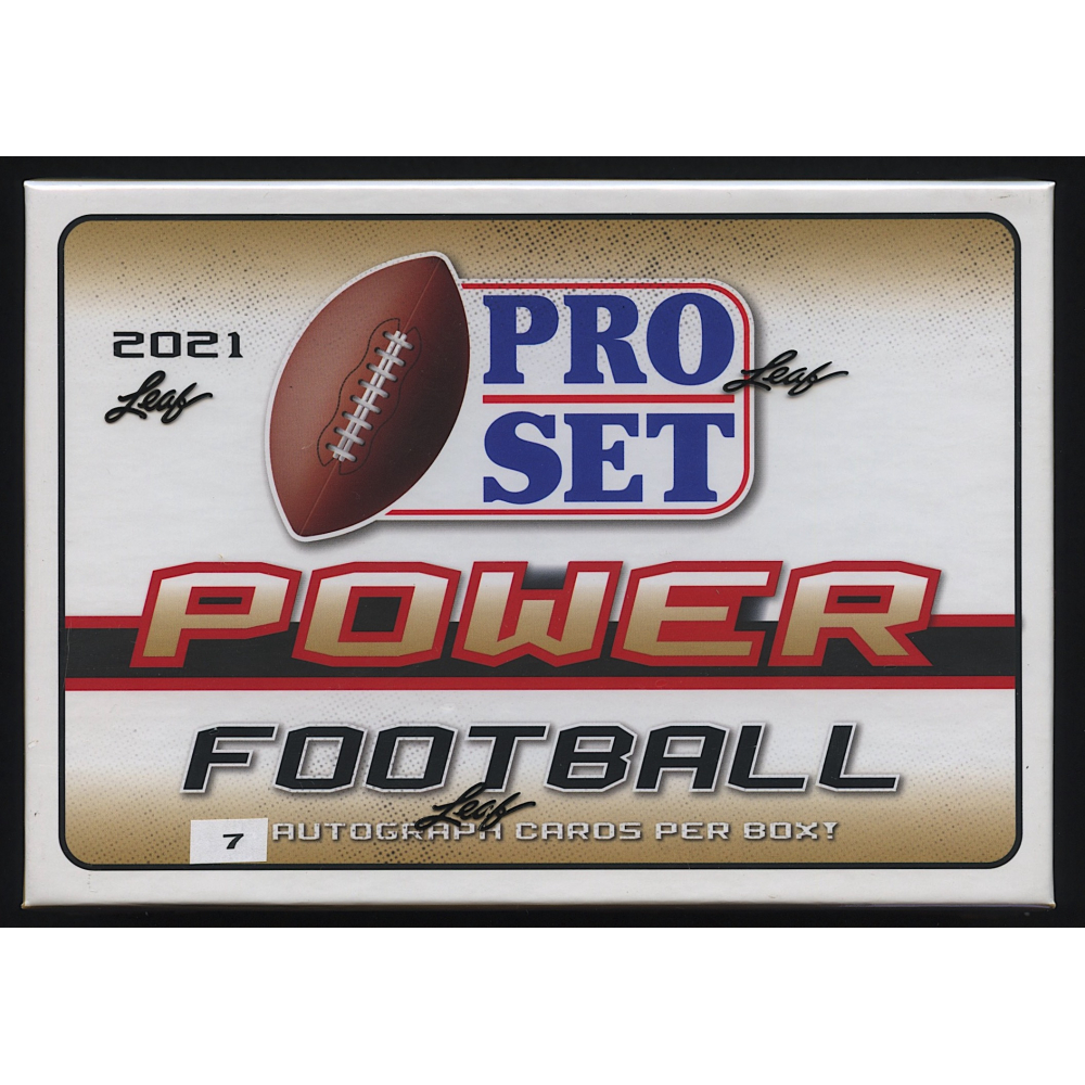 2021 Leaf Pro Set Power Football Hobby Box | Pristine Auction