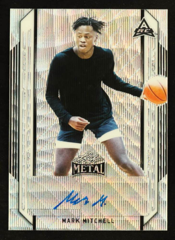 Mark Mitchell 2021-22 Leaf Metal Silver Wave #BAMM1 AU RC | Pristine ...