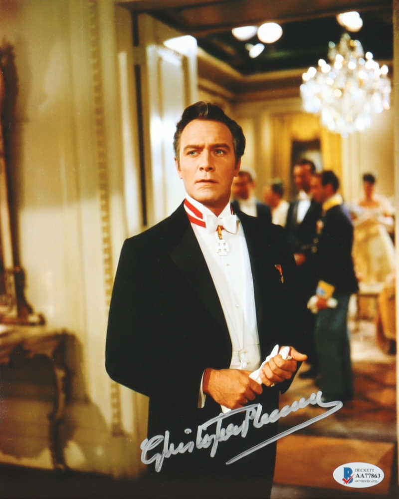 Christopher Plummer Signed "The Sound of Music" 8x10 Photo (Beckett ...