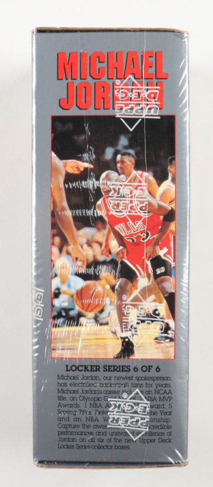 1991 Upper Deck NBA Michael Jordan Locker Series 6 Box with (7) Packs ...