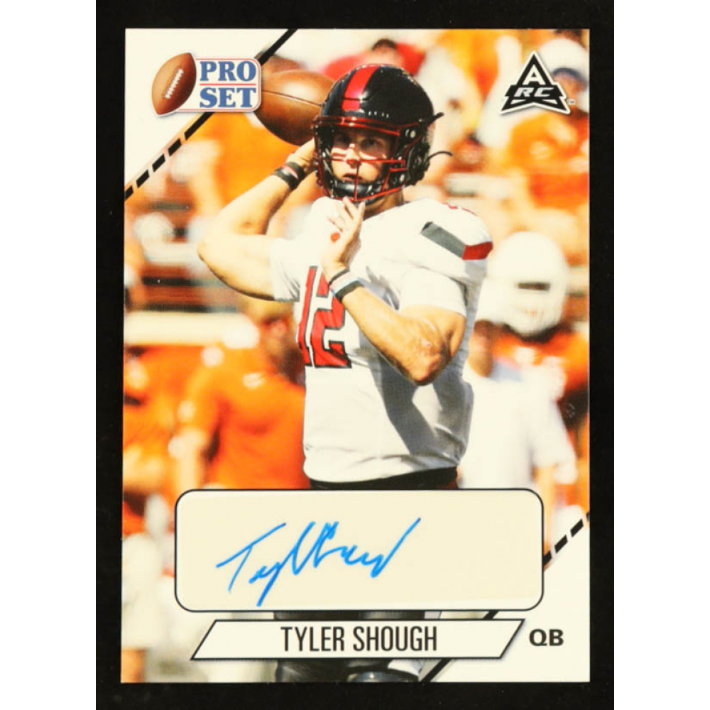 Tyler Shough 2021 Pro Set College Football Autographs Red #PSTS2 RC ...