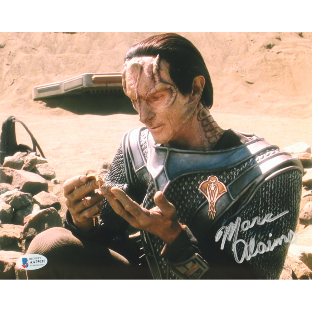 Marc Alaimo Signed "Star Trek: Deep Space Nine" 8x10 Photo (Beckett ...