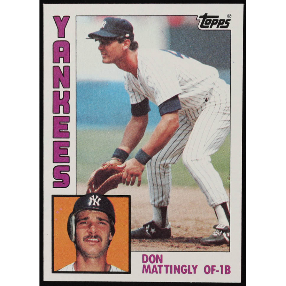 Don Mattingly 1984 Topps #8 RC | Pristine Auction
