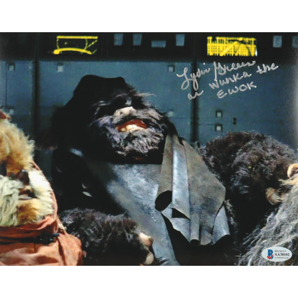 Lydia Green Signed "Star Wars: Return of the Jedi" 8x10 Photo Inscribed ...