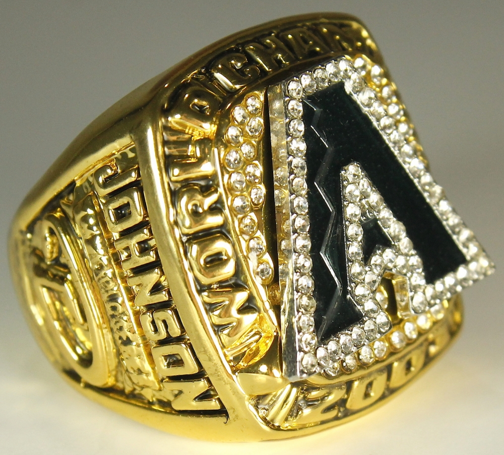 Randy Johnson Arizona Diamondbacks High Quality Replica 2001 World ...