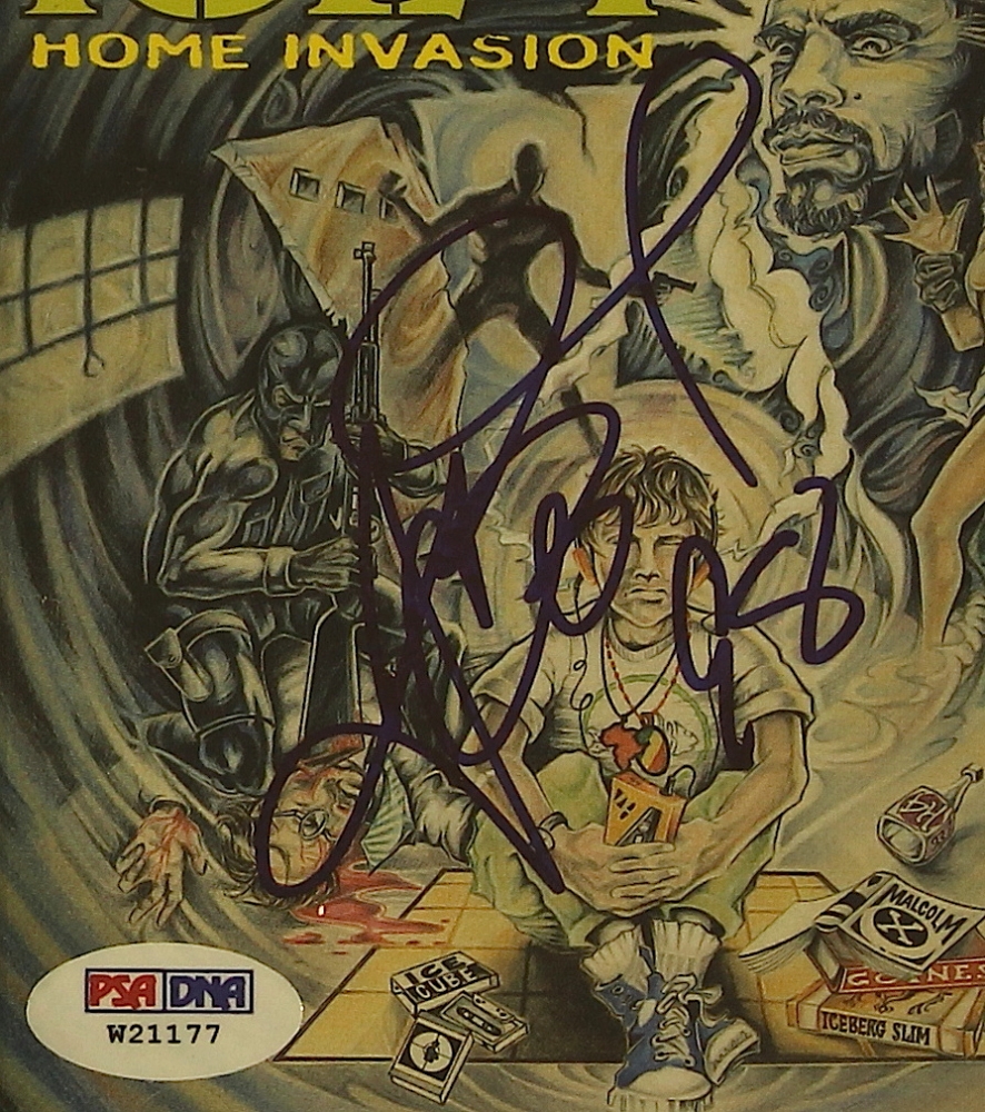 Ice T Signed CD "Home Invasion" (PSA COA) | Pristine Auction