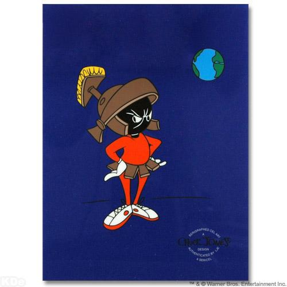 Chuck Jones "Marvin Martian" Sold Out Limited Edition Sericel ...
