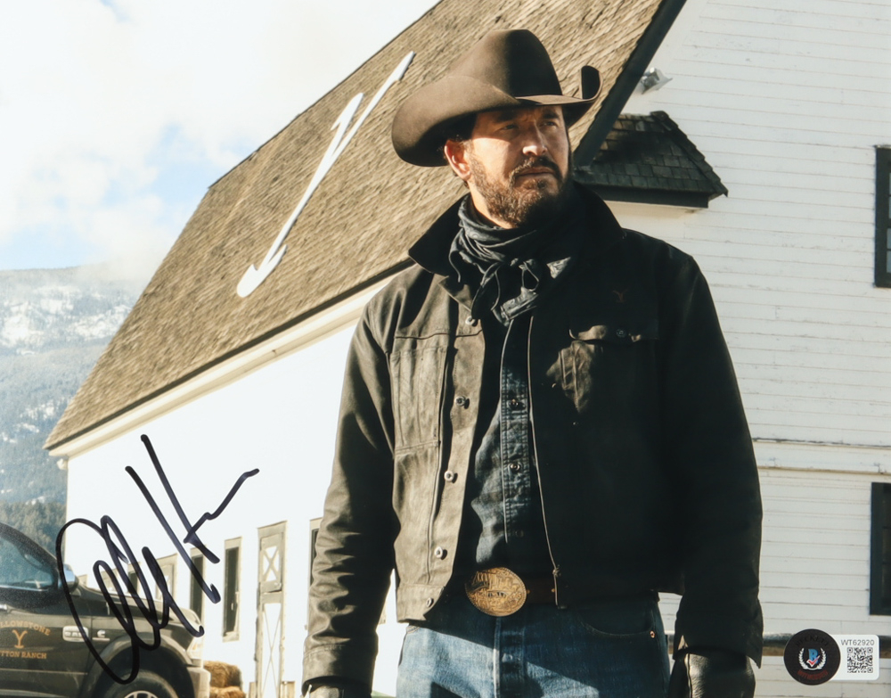 Cole Hauser Signed Yellowstone 8x10 Photo (Beckett) | Pristine Auction