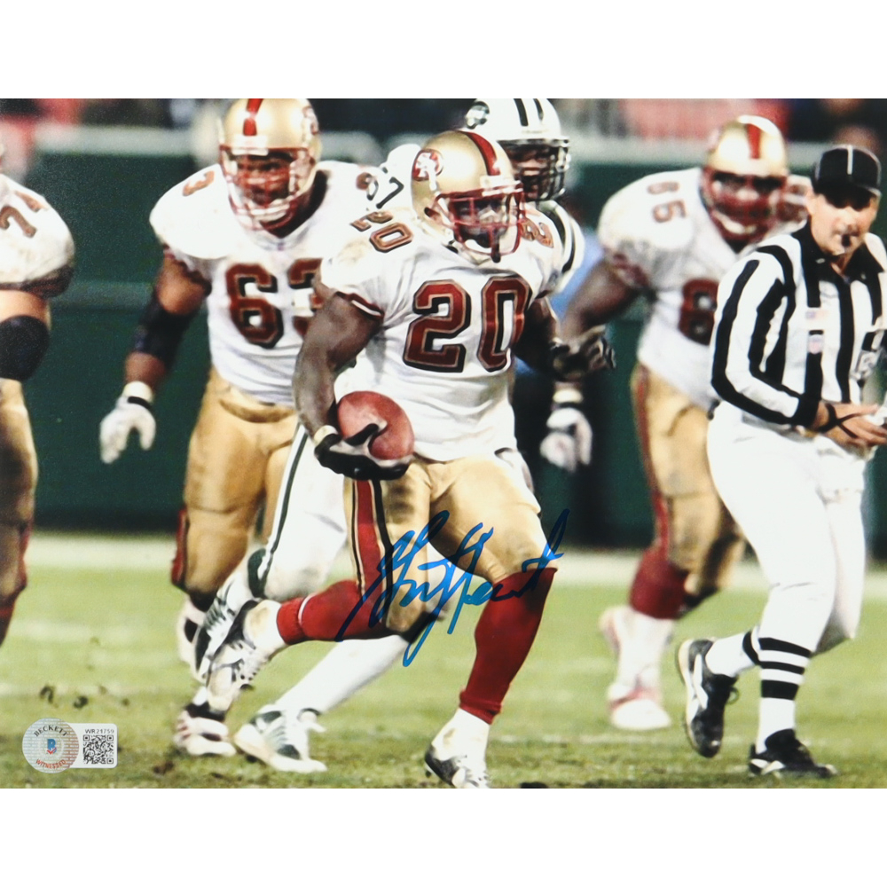 Garrison Hearst Signed 49ers 8x10 Photo (Beckett) | Pristine Auction