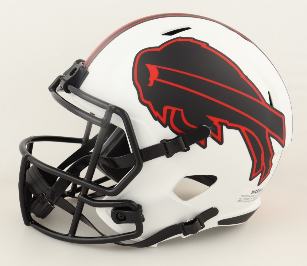 James Cook Signed Bills Full-Size Lunar Eclipse Alternate Speed Helmet ...