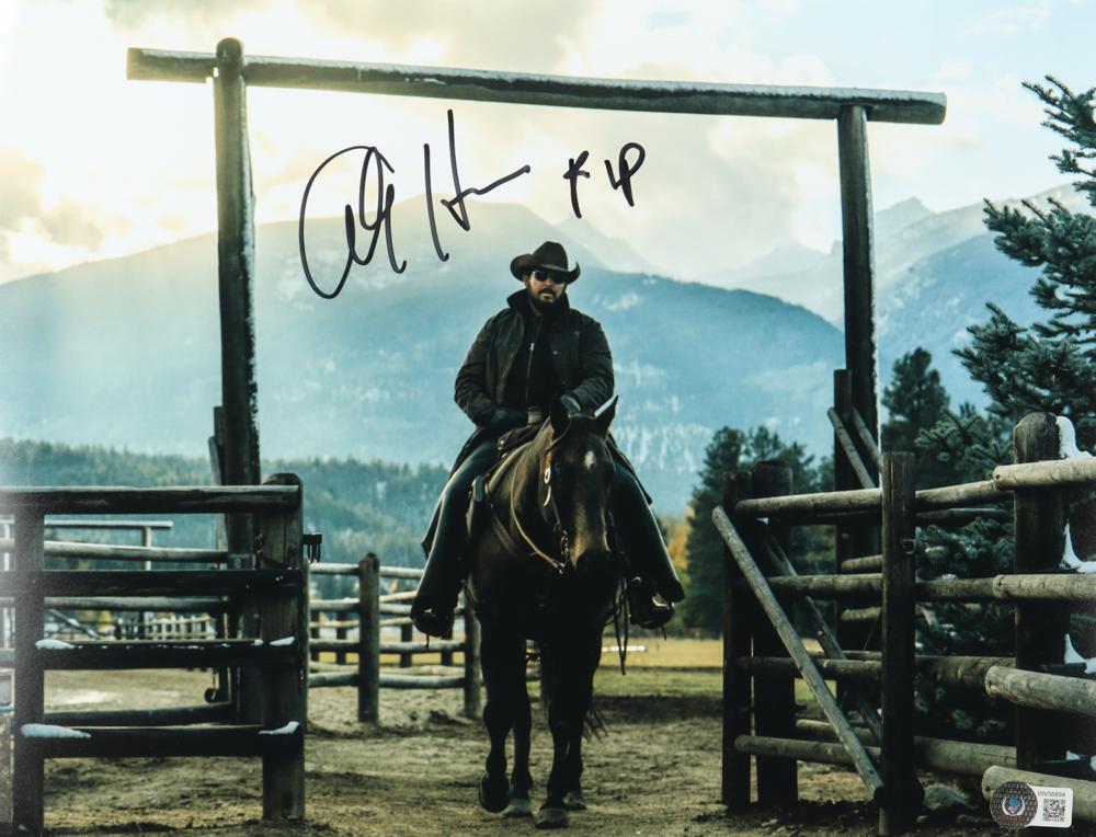 Cole Hauser Signed "Yellowstone" 11x14 Photo Inscribed "Rip" (Beckett ...