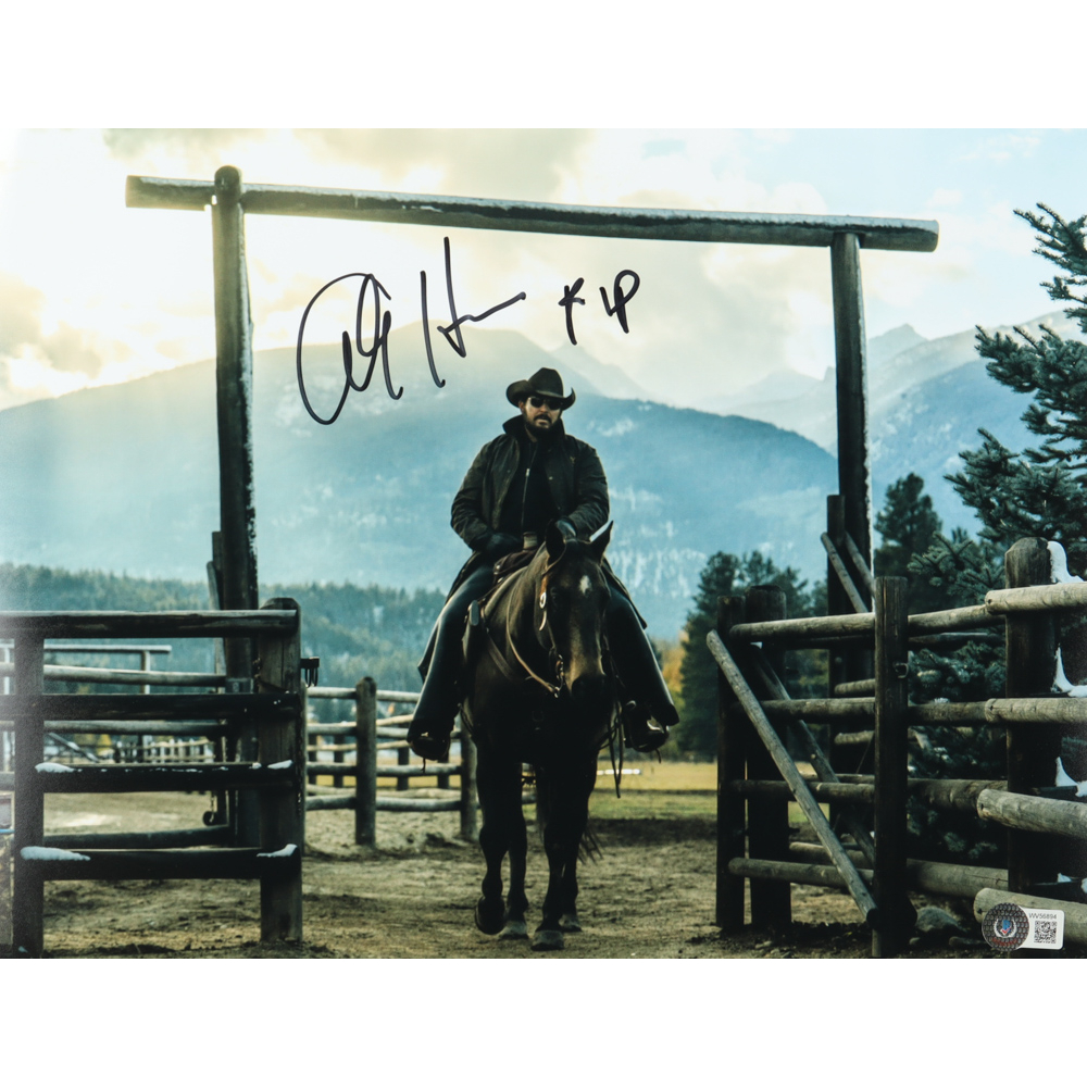 Cole Hauser Signed "Yellowstone" 11x14 Photo Inscribed "Rip" (Beckett ...