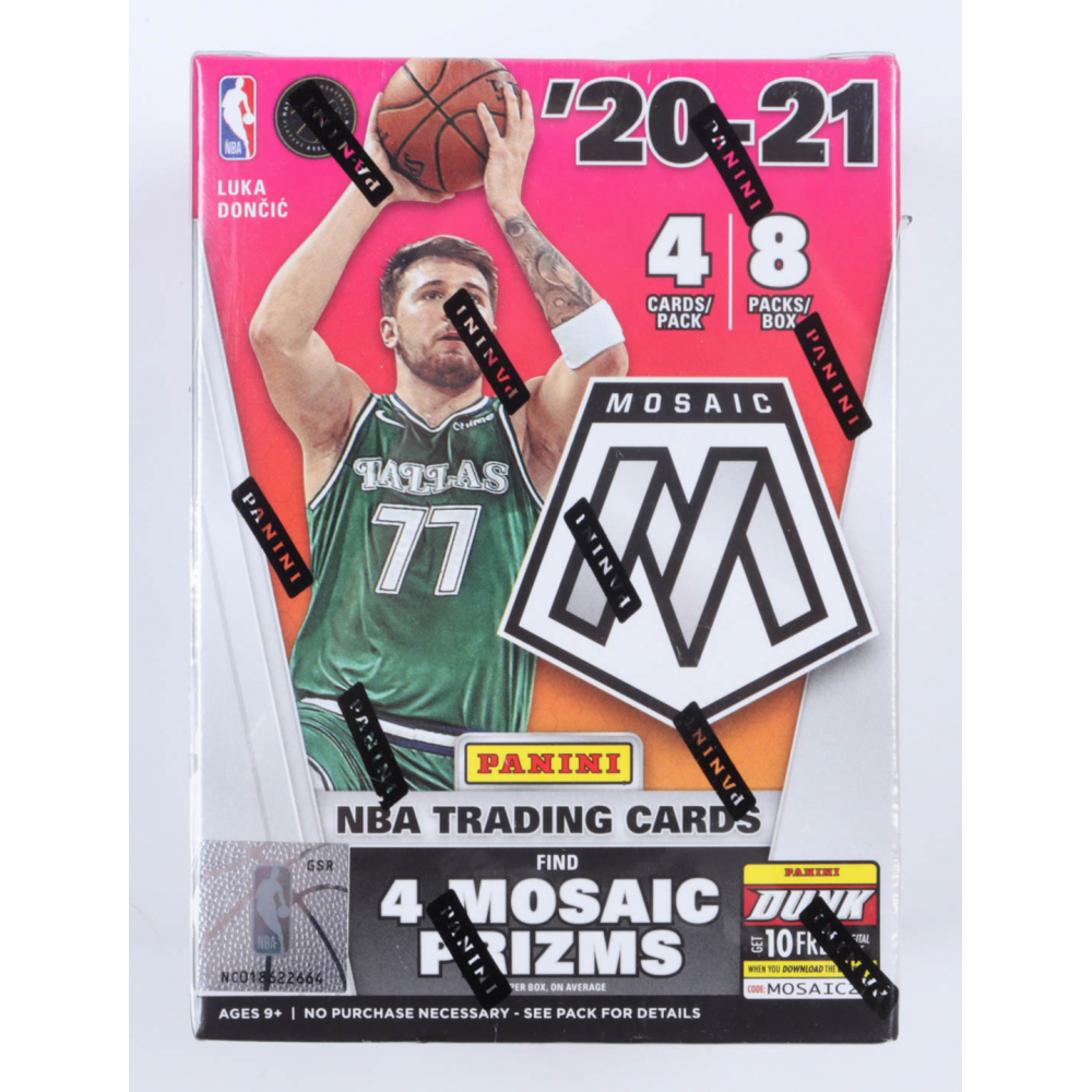 2020-21 Panini Mosaic Basketball Blaster Box with (8) Packs | Pristine ...