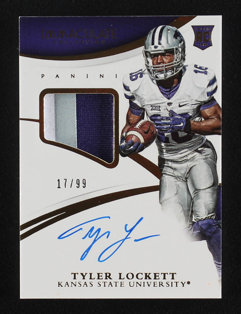 Tyler Lockett 2015 Immaculate Collection Collegiate Multisport Rookie ...