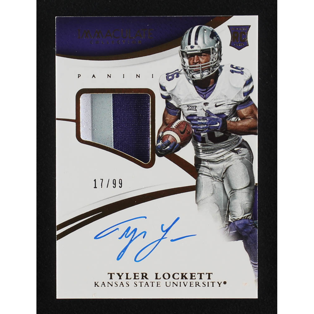 Tyler Lockett 2015 Immaculate Collection Collegiate Multisport Rookie ...