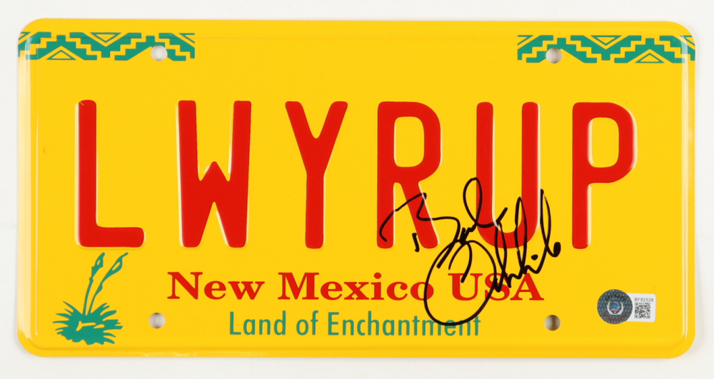 Bob Odenkirk Signed "Better Call Saul" License Plate (Beckett ...