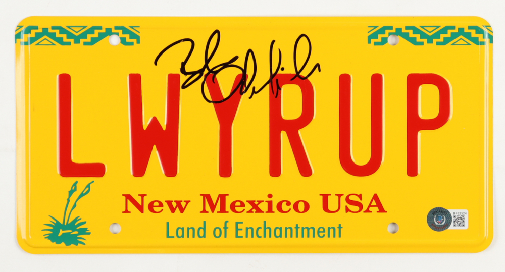 Bob Odenkirk Signed "Better Call Saul" License Plate (Beckett ...