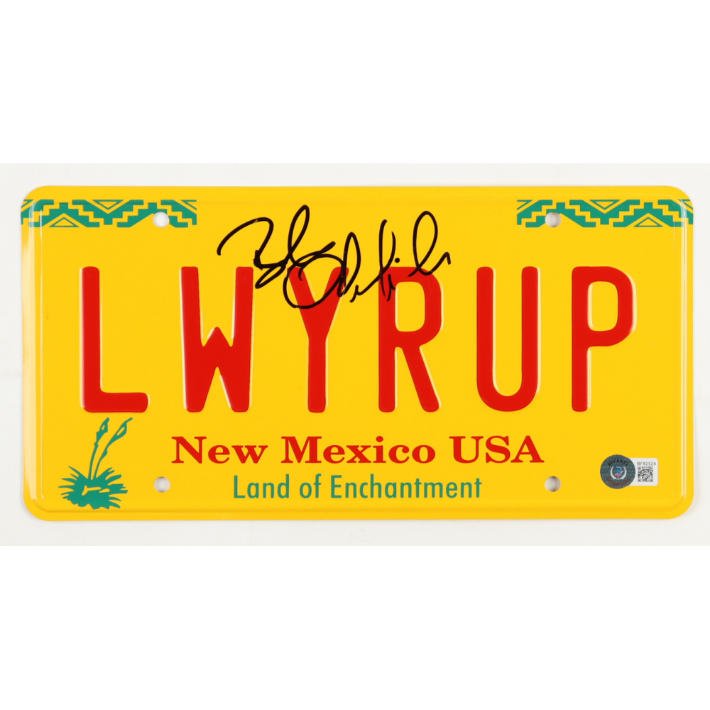 Bob Odenkirk Signed "Better Call Saul" License Plate (Beckett ...
