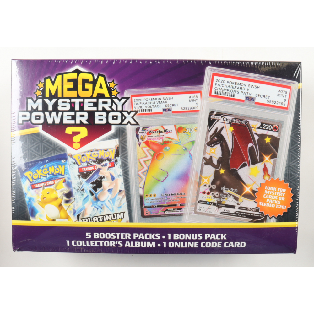 Pokemon Mega Mystery Power Box with (6) Packs | Pristine Auction