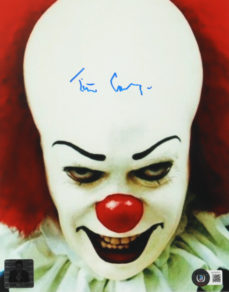 Tim Curry Signed "It" 8x10 Photo (Beckett & Curry) | Pristine Auction
