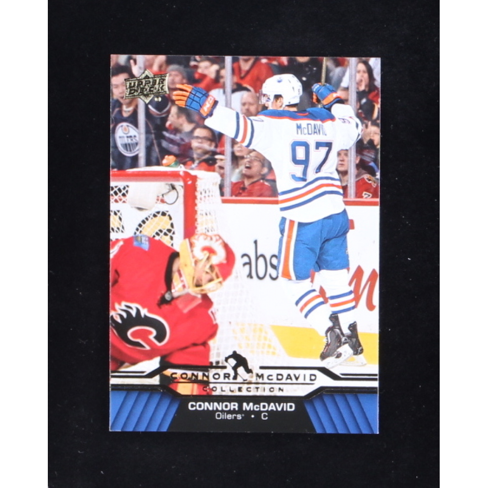 Connor McDavid 2015-16 Upper Deck Connor McDavid Collection #16 RC ...