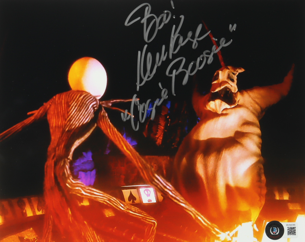 Ken Page Signed "The Nightmare Before Christmas" 8x10 Photo Inscribed ...