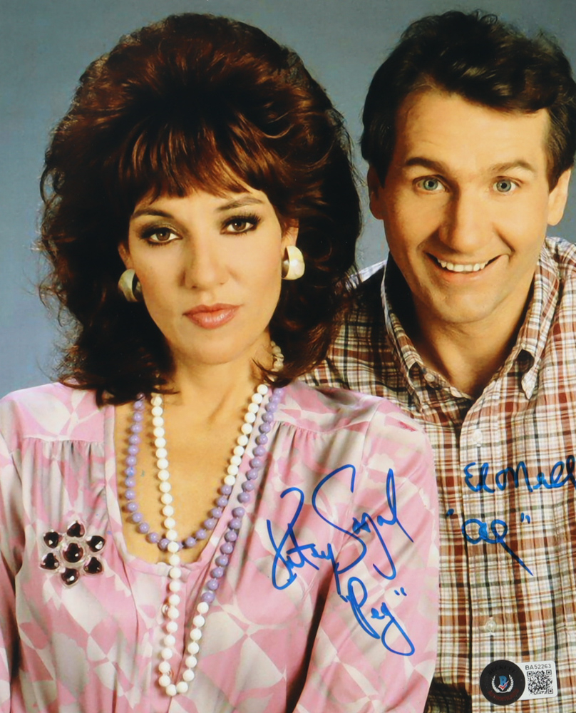 Ed O'Neill & Katey Sagal Signed "Married... with Children" 8x10 Photo ...