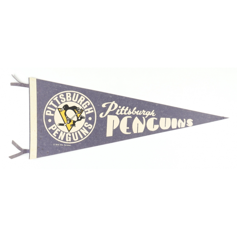 Penguins Vintage Felt Pennant | Pristine Auction