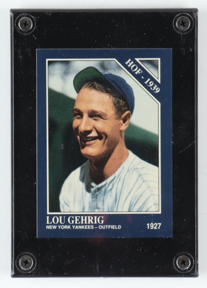 Lou Gehrig 1992-93 Conlon TSN Color Inserts Card 111 #3 | Pristine Auction