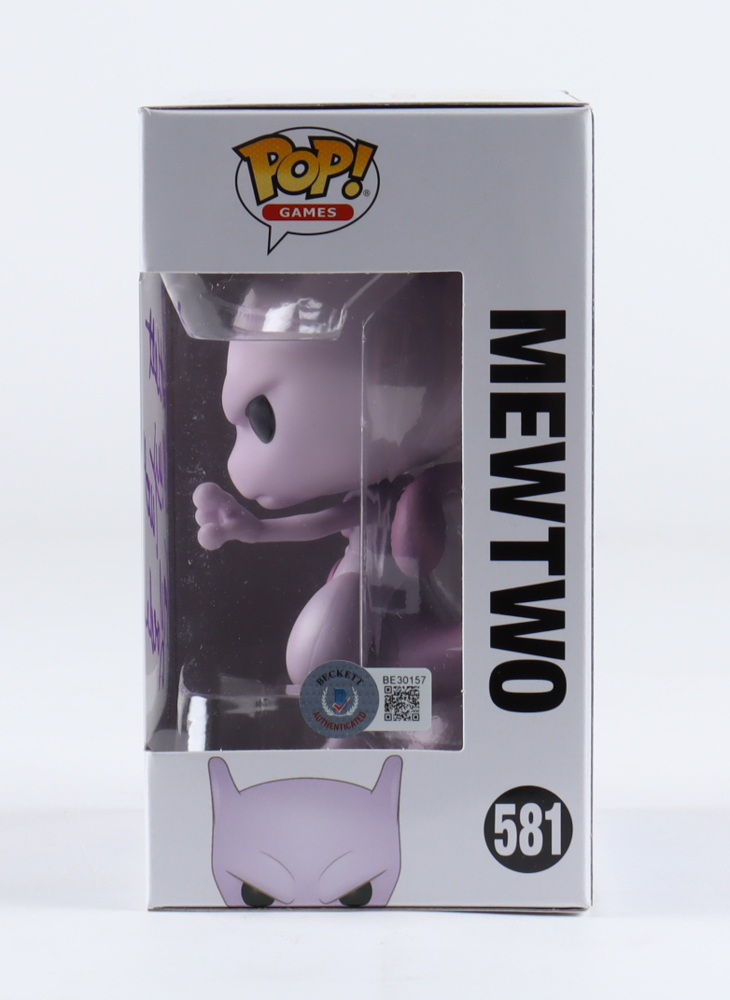 Jay Goede Signed "Pokemon" #581 Mewtwo Funko Pop! Vinyl Figure ...