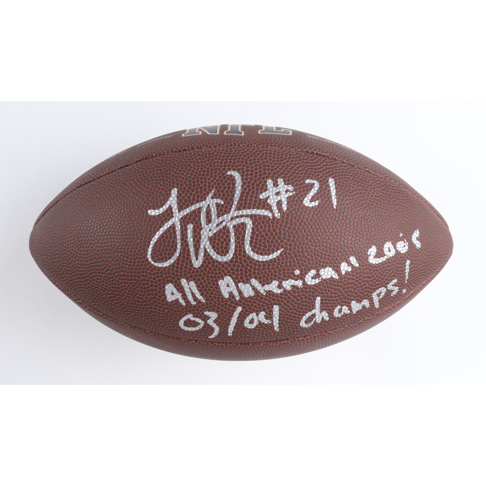 LenDale White Signed NFL Football Inscribed "All American 2005" & "03/ ...