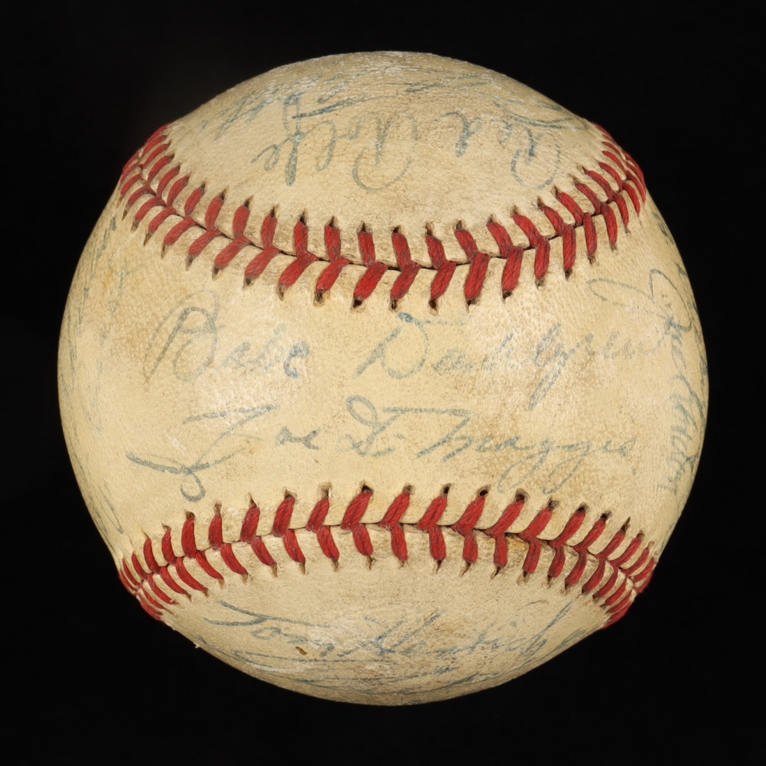 1940 Yankees Baseball Team-Signed by (29) with Red Ruffing, Joe ...