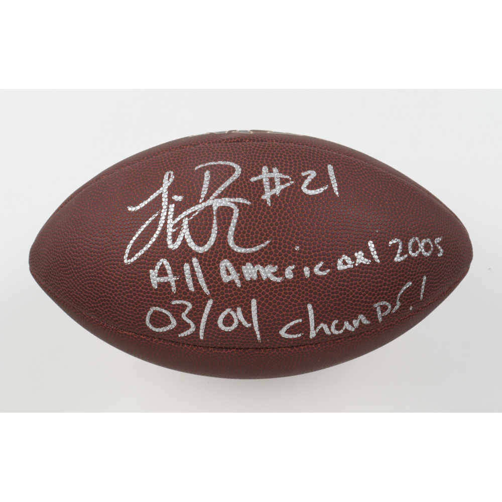 LenDale White Signed NFL Football Inscribed "All American 2005" & "03/ ...