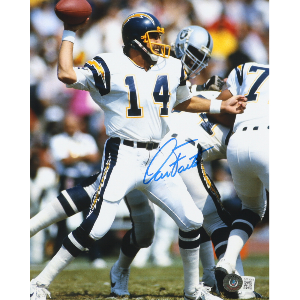 Dan Fouts Signed Chargers 8x10 Photo (Beckett) | Pristine Auction